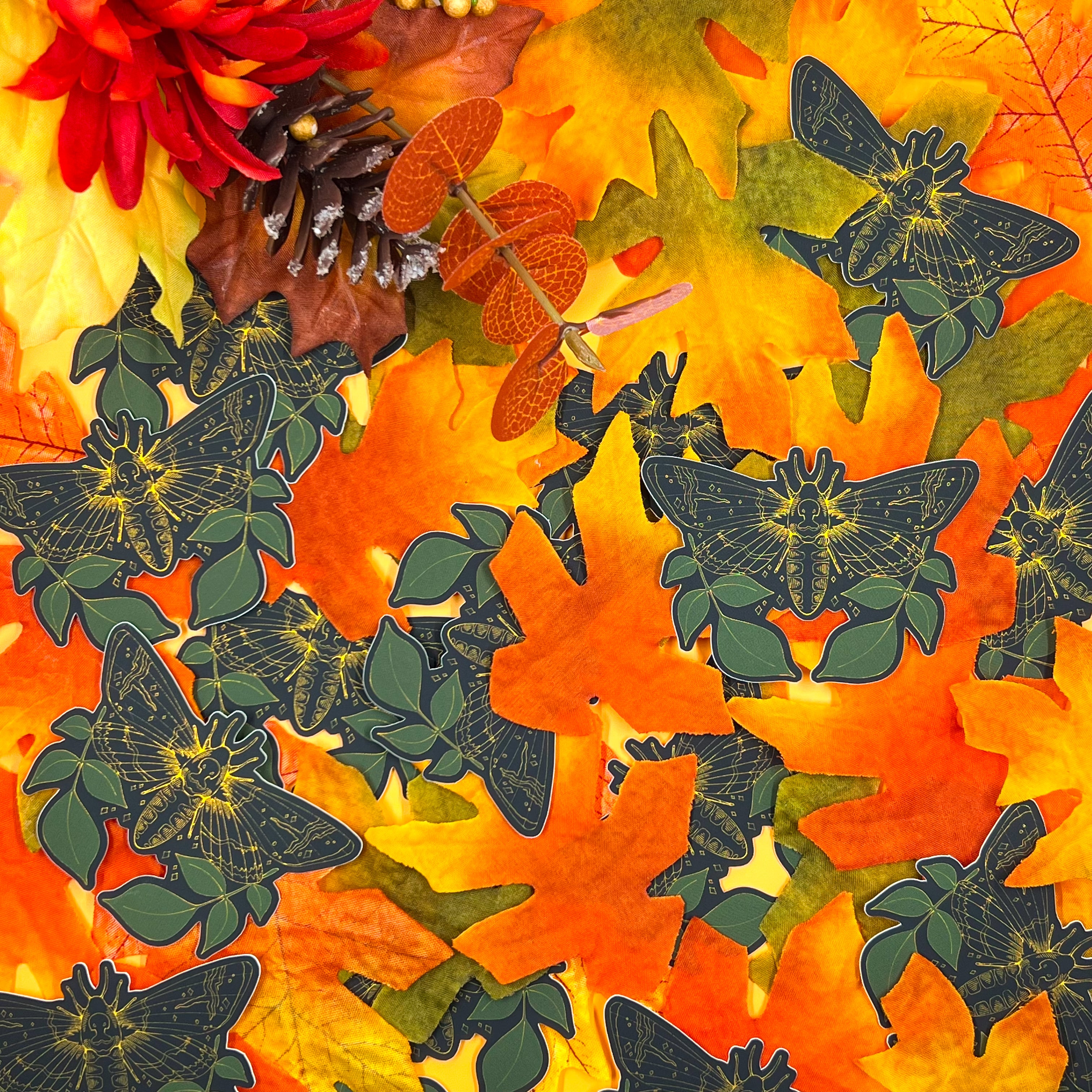 Moths – Leah's Art (I Guess)